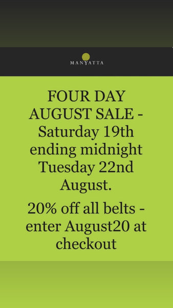 Manyatta Belts® Official Site